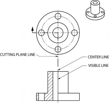Sectional Views – Blueprint Reading For CAD I